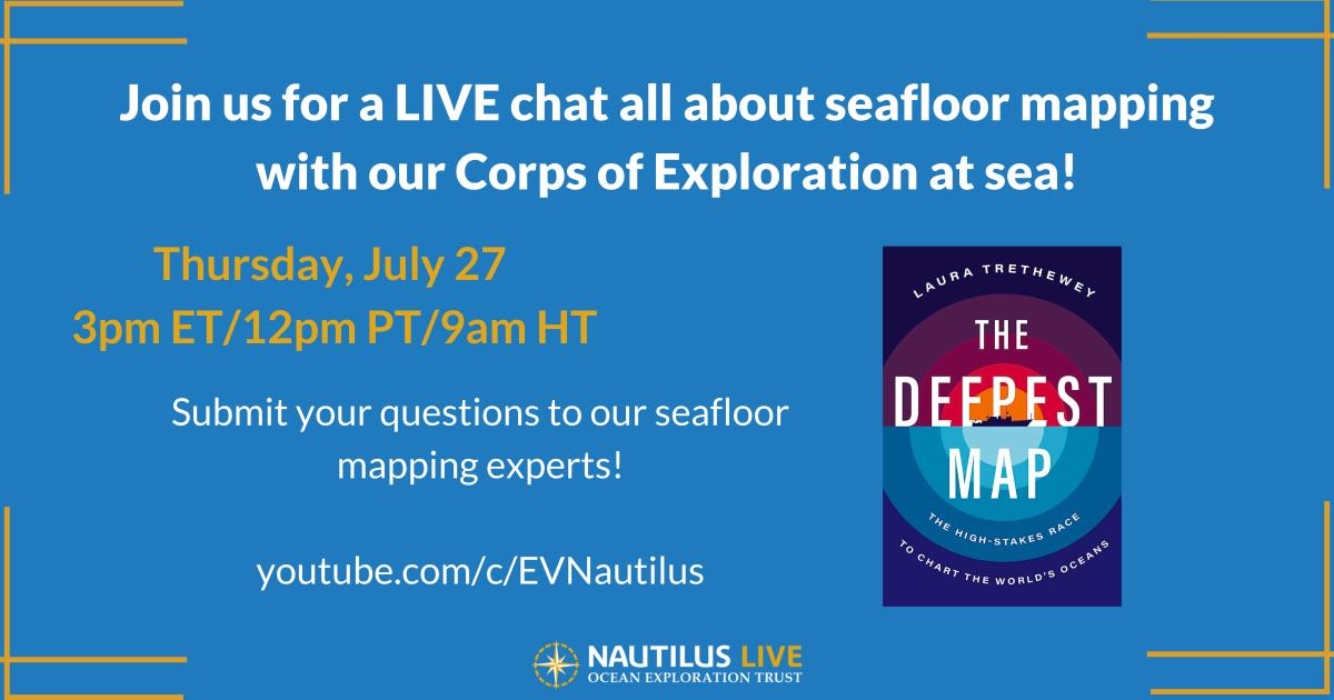 Books & Bathymetry: Seafloor mapping chat with Laura Tretheway & the ...
