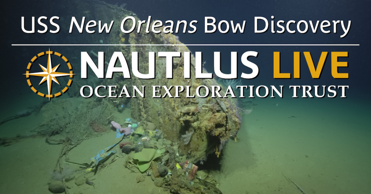 Severed Bow of USS New Orleans Discovered in Iron Bottom Sound ...