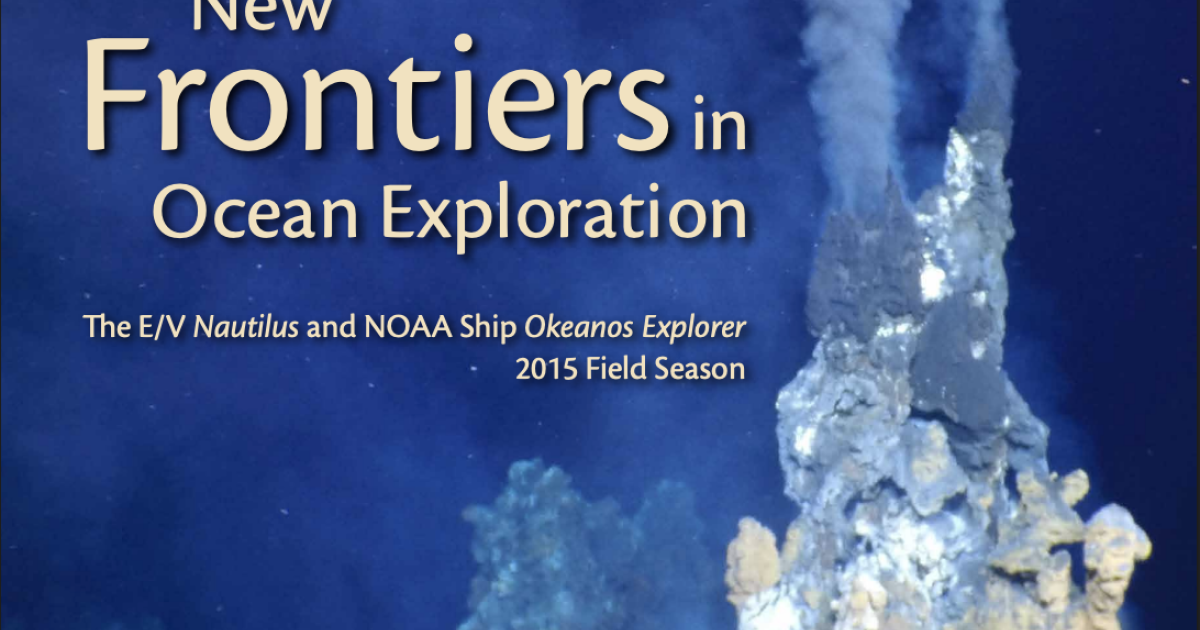 New Frontiers in Ocean Exploration: The E/V Nautilus and NOAA Ship ...